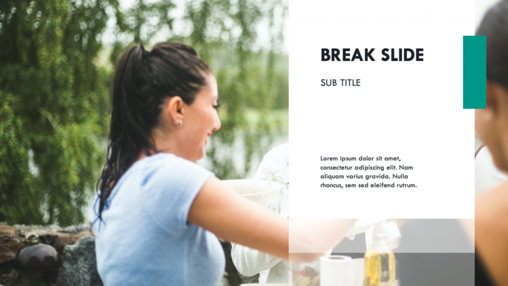 Teal Corporate Template - Presentation Genie