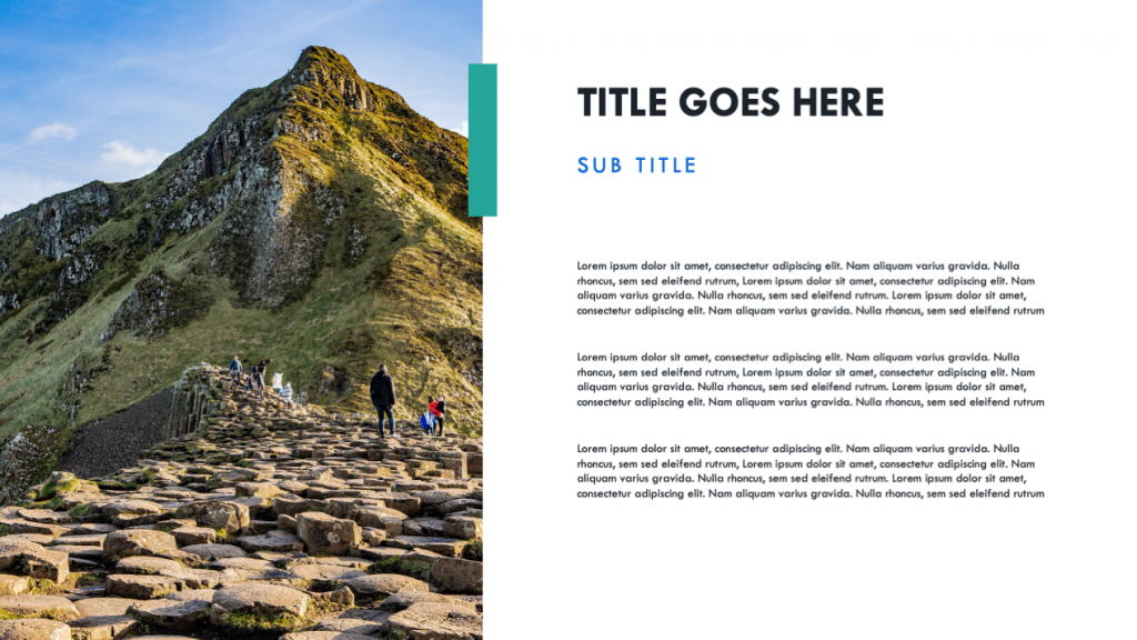 Teal Corporate Template - Presentation Genie