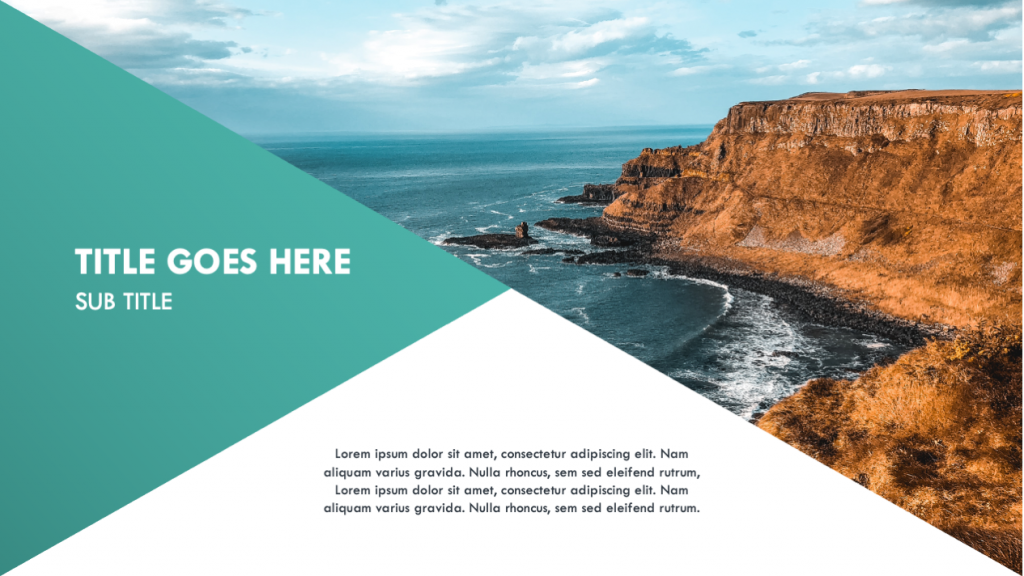 Teal Corporate Template - Presentation Genie