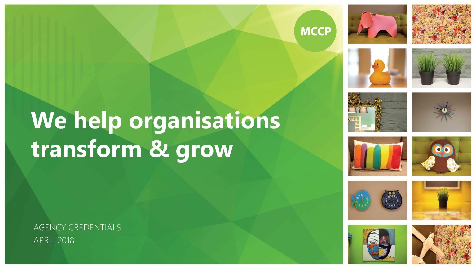 MCCP - Presentation Genie