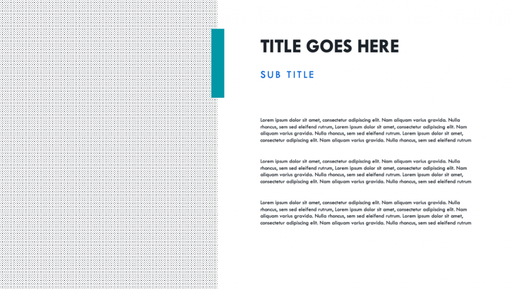 Cyan Corporate Template - Presentation Genie