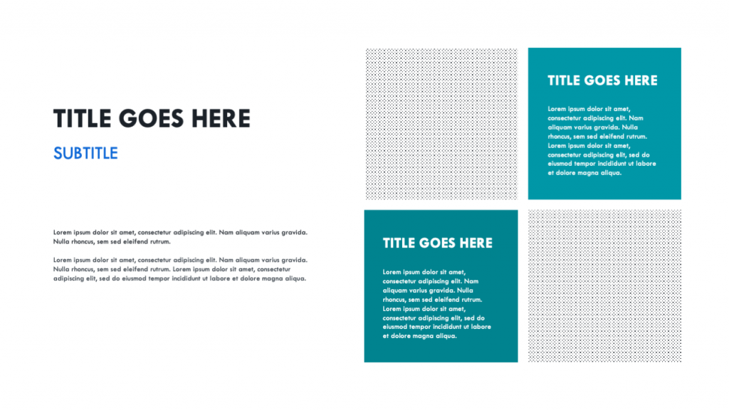 Cyan Corporate Template - Presentation Genie